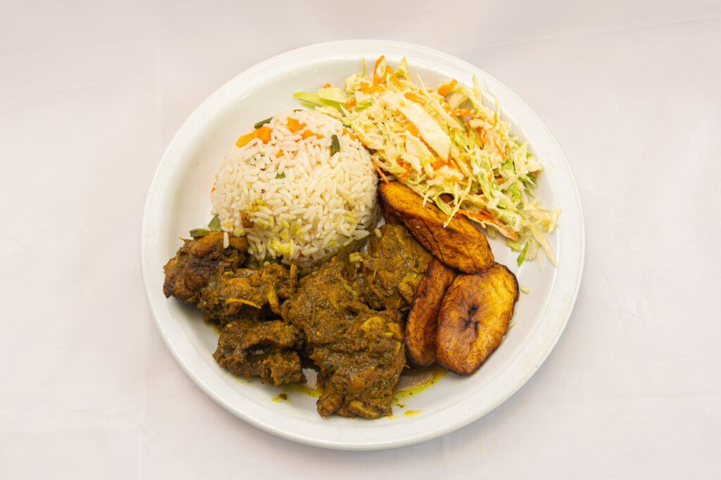 Curry Chicken Platter (Bone-in) - OB&O | Obando: Ottawa Afro-Caribbean ...